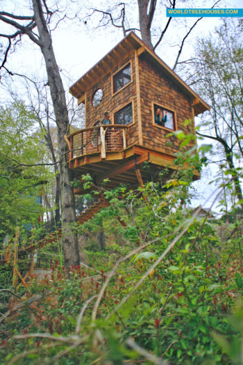 A Tree House Dream Realized in Asheville NC! - World Treehouses of ...